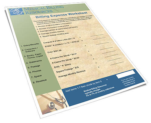 Billing Expense Worksheet | MBR